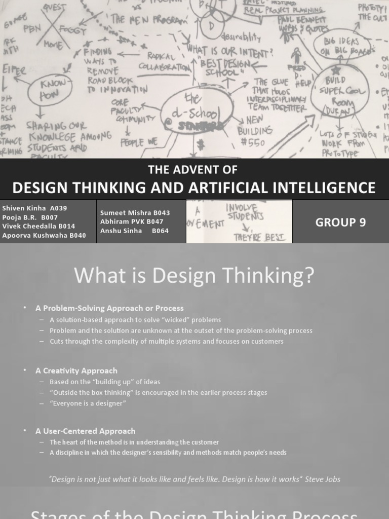 Group 9 - DesignThinking & AI - Assignment | PDF | Design Thinking ...