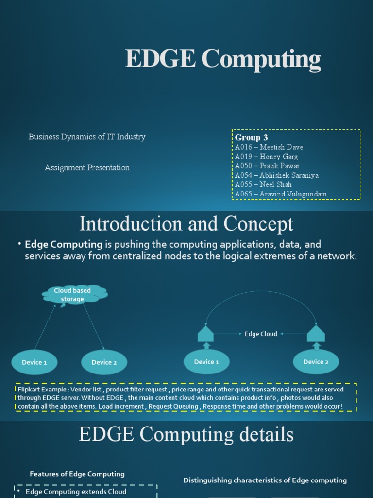 Characteristics of Edge Computing | PDF | Cloud Computing | Internet Of ...