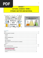 Grade 7 Science Term 2 Pack | PDF | Acid | Water