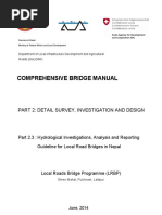 Hydrological Study Report | PDF | Flood | Hydrology