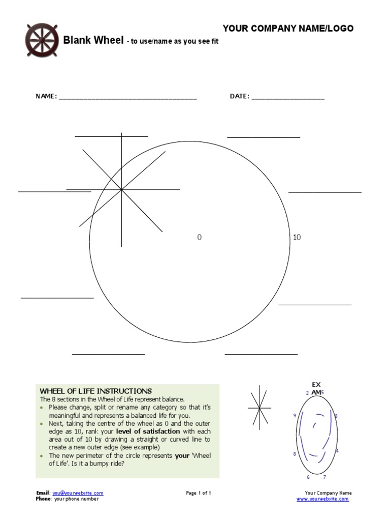 BLANK Coaching Wheel - U | PDF