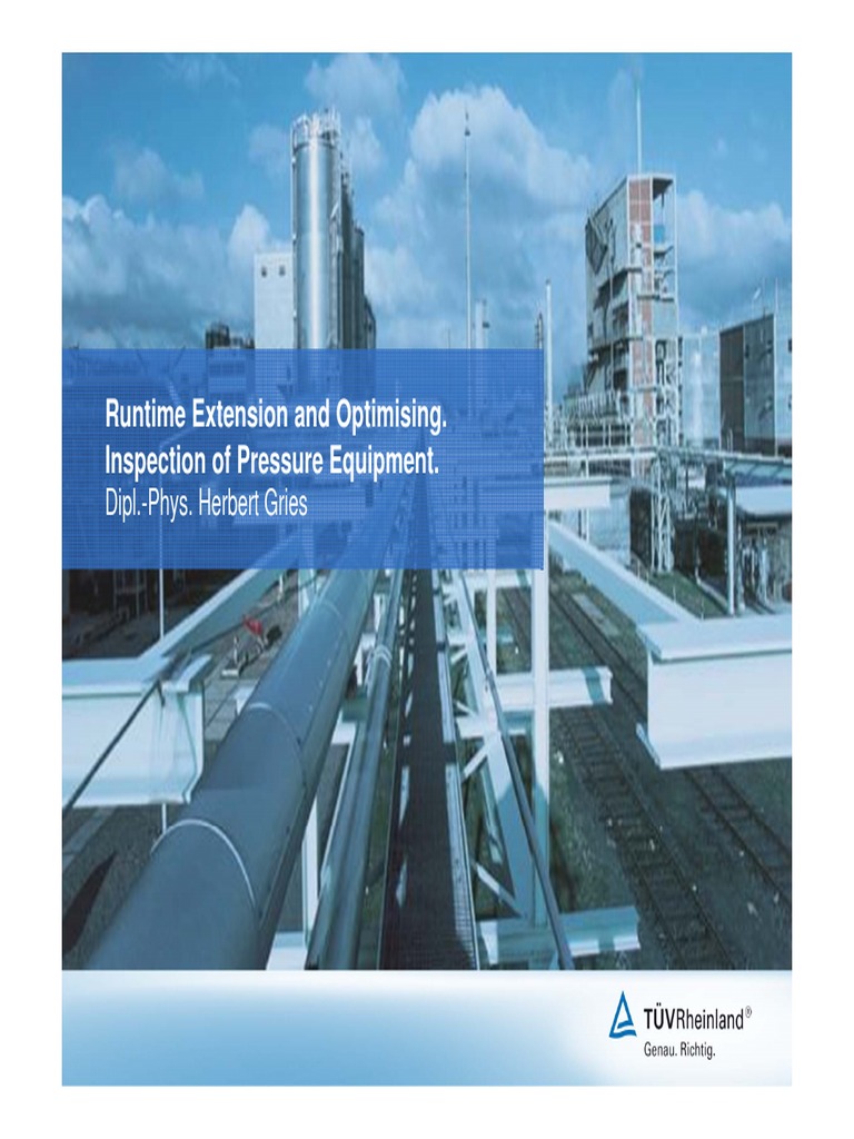 TUV - Rheinland - Inspekcija OPP | PDF | Nondestructive Testing | Safety