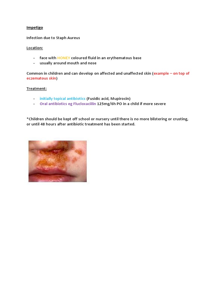 Impetigo PDF | PDF