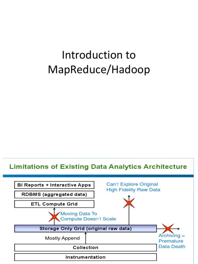 Lecture4 IntroMapReduce PDF | PDF | Apache Hadoop | File System