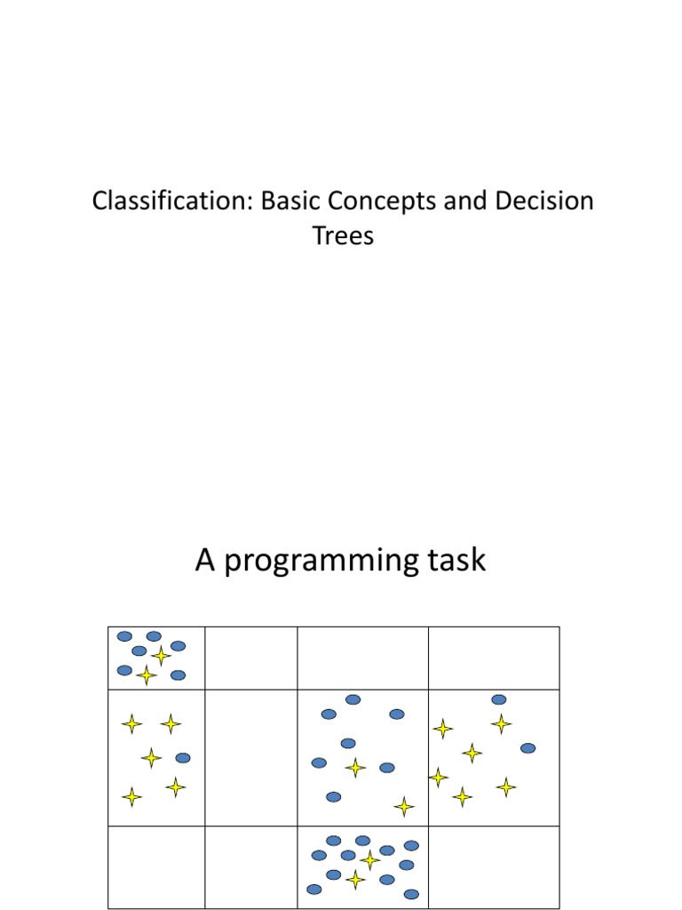 Lecture3 2020classification Pdf Pdf Statistical Classification
