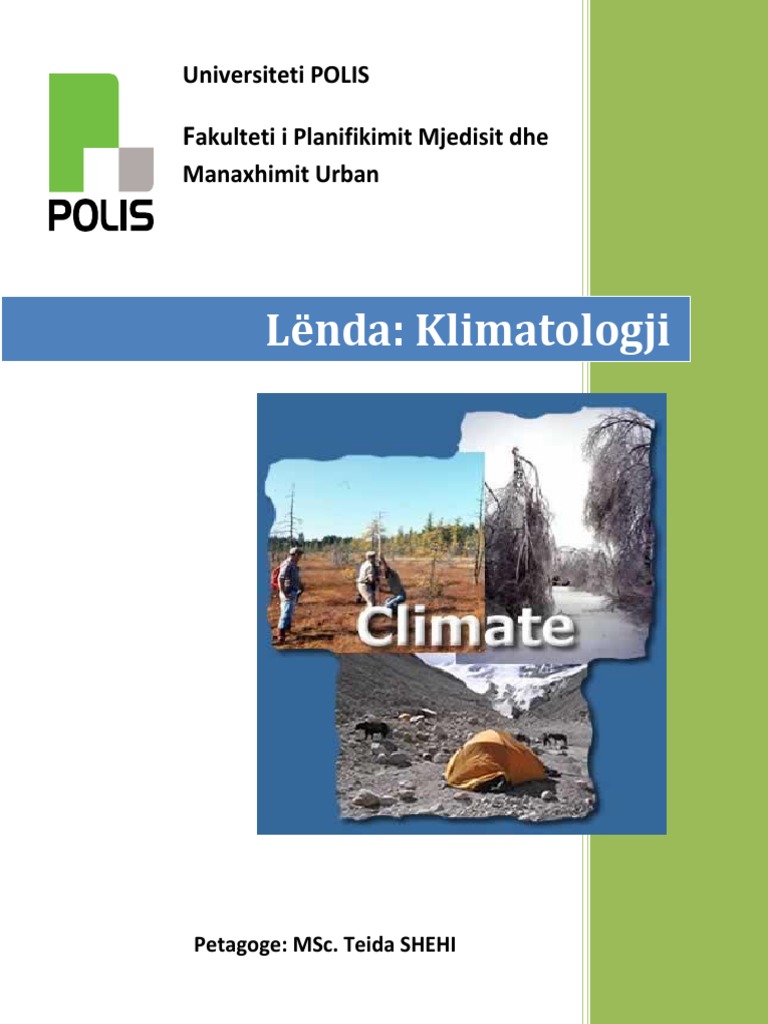 Climatology Lectures PDF | PDF