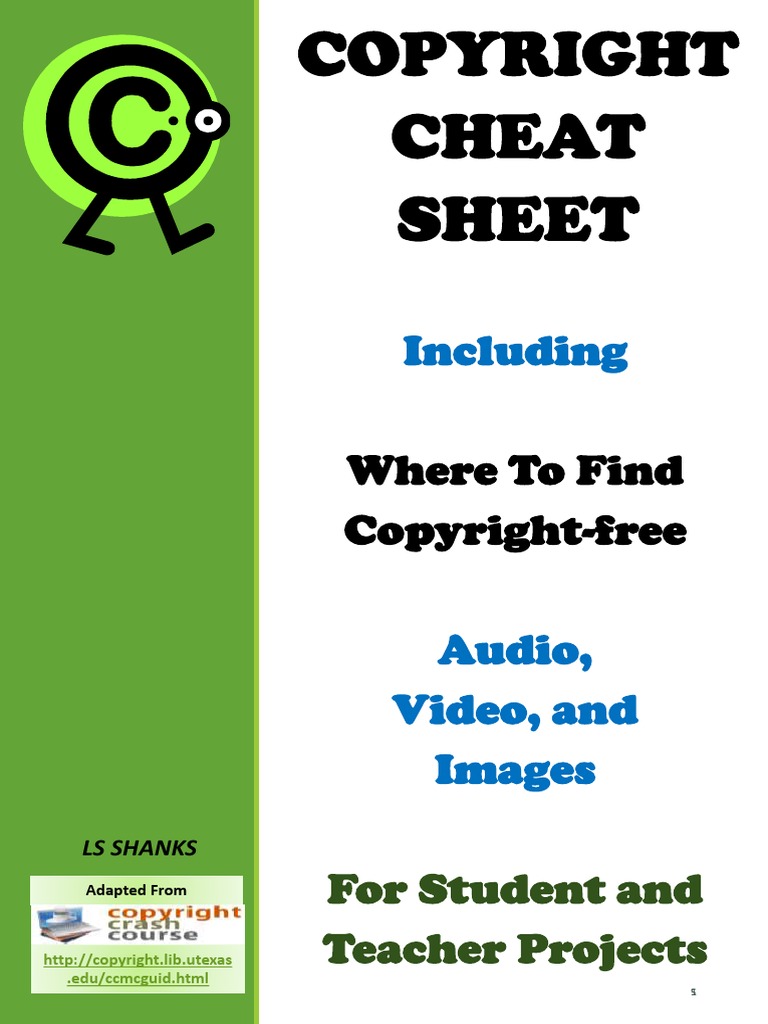 Citing Sources Where | PDF | Fair Use | Copyright