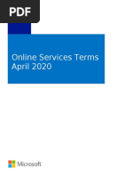 Microsoft Services Agreement Overview | PDF | Payments | Credit Card