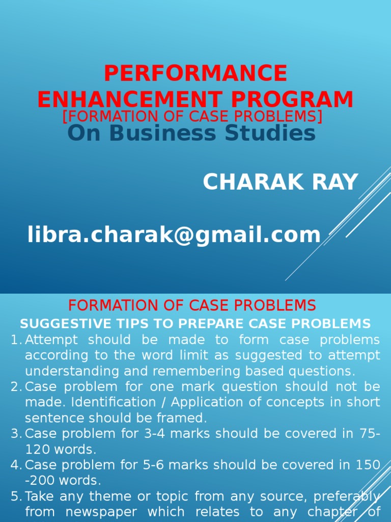 Tips for Creating Effective Case Problems | PDF | Limited Liability ...