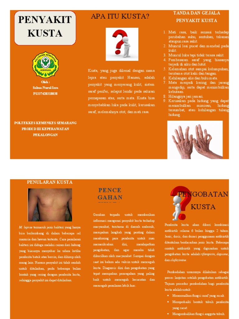 Leaflet Kusta | PDF