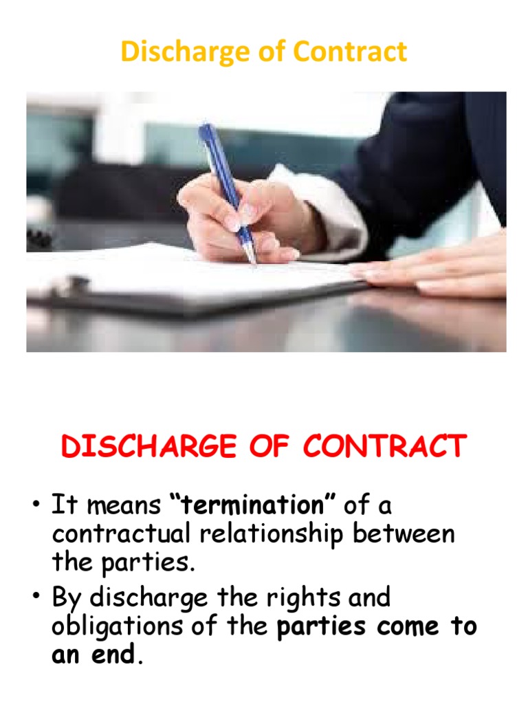 Contract Termination Explained | PDF | Breach Of Contract | Law Of ...