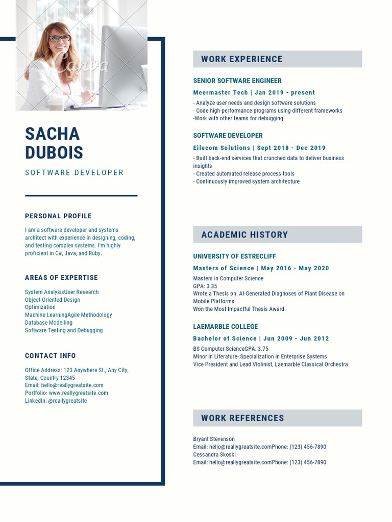 Colorful Modern Geometric Construction Resume | PDF | Programmer ...