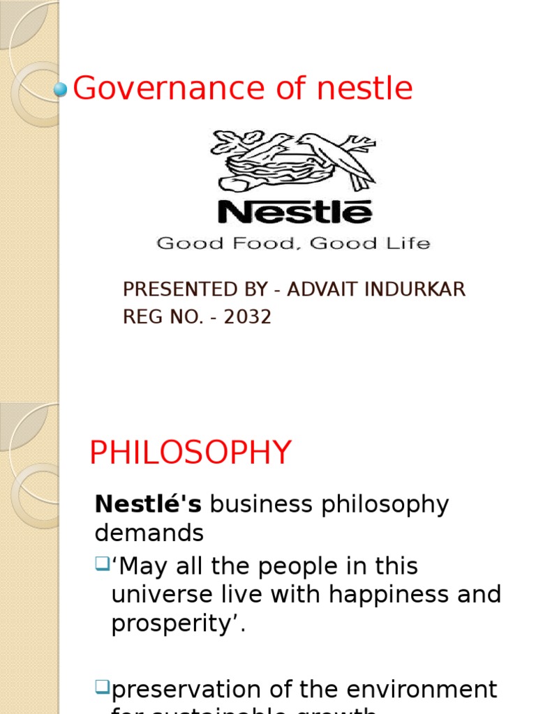 Governance of Nestle | PDF