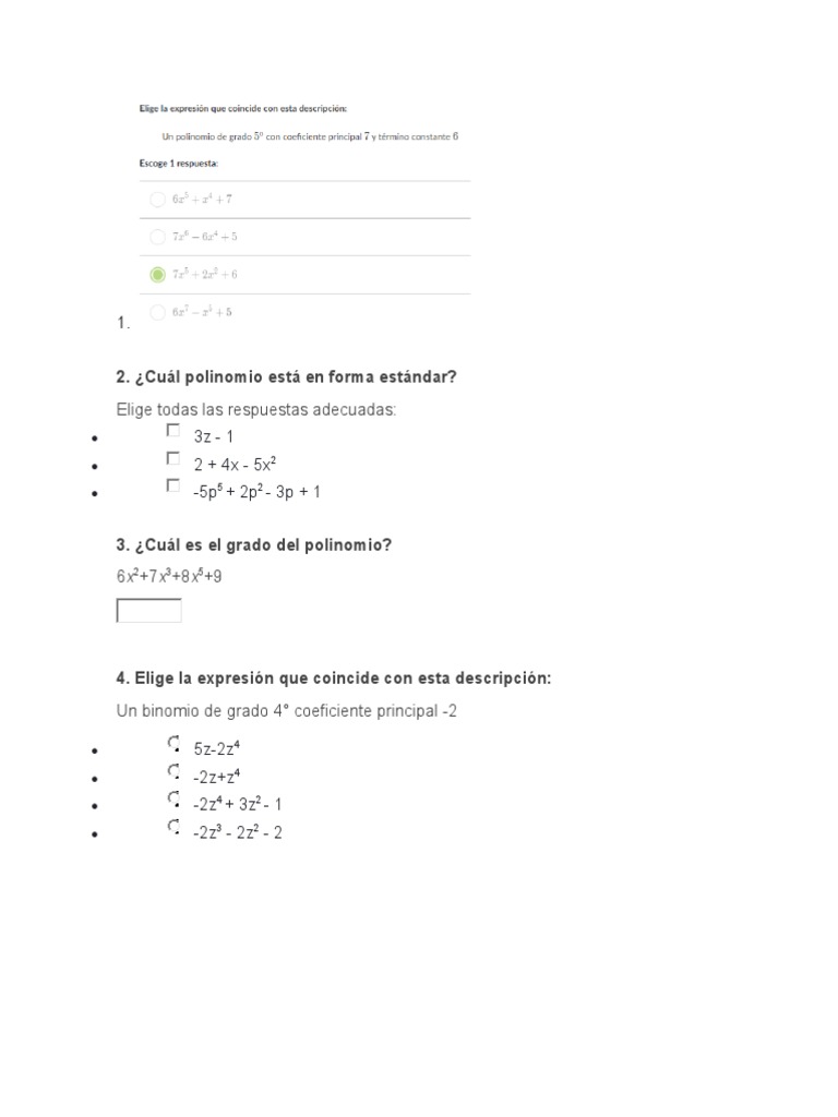 POLINOMIOS | PDF | Ciencia computacional | Informática teórica