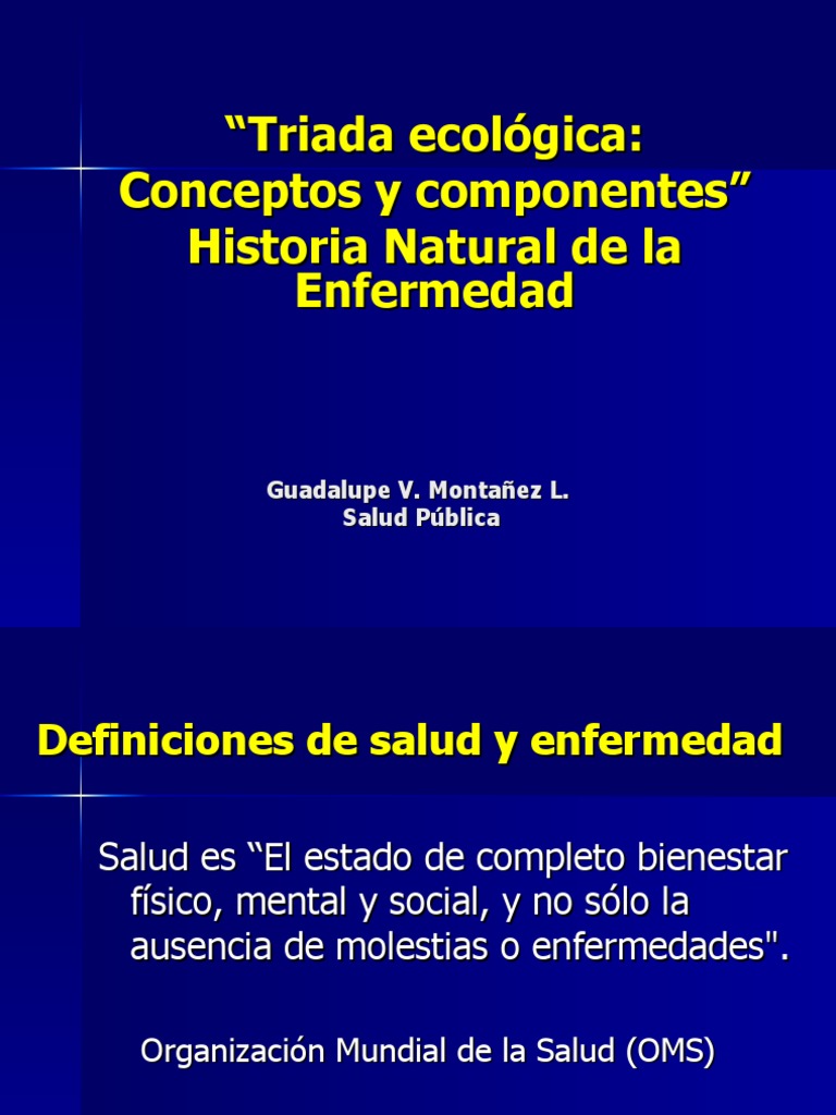 Triada Ecologica Historia Natural de La | PDF | Rabia | Infección