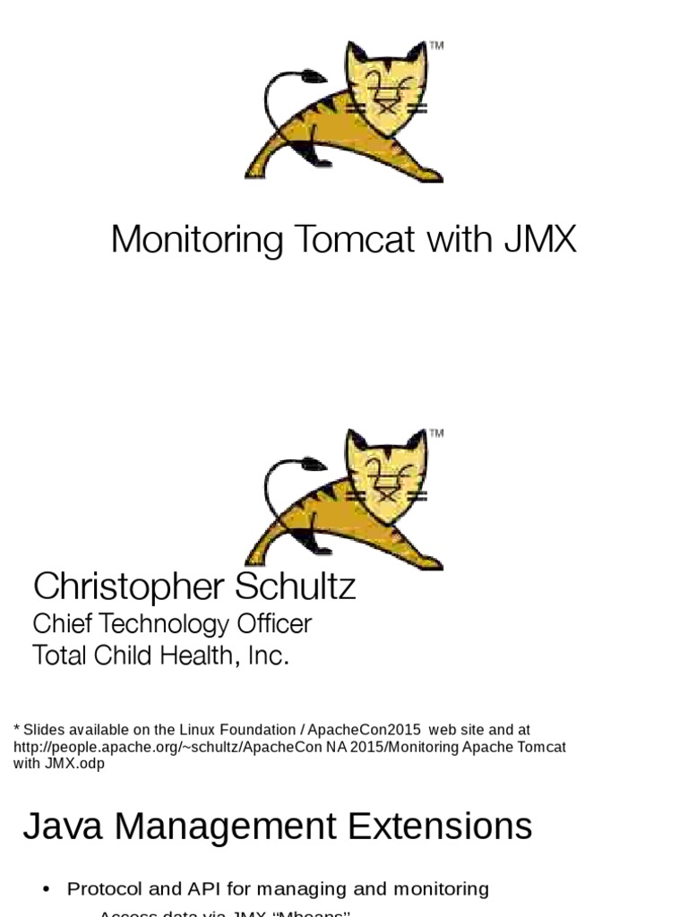 Monitoring Apache Tomcat With JMX PDF | PDF | Java Virtual Machine ...