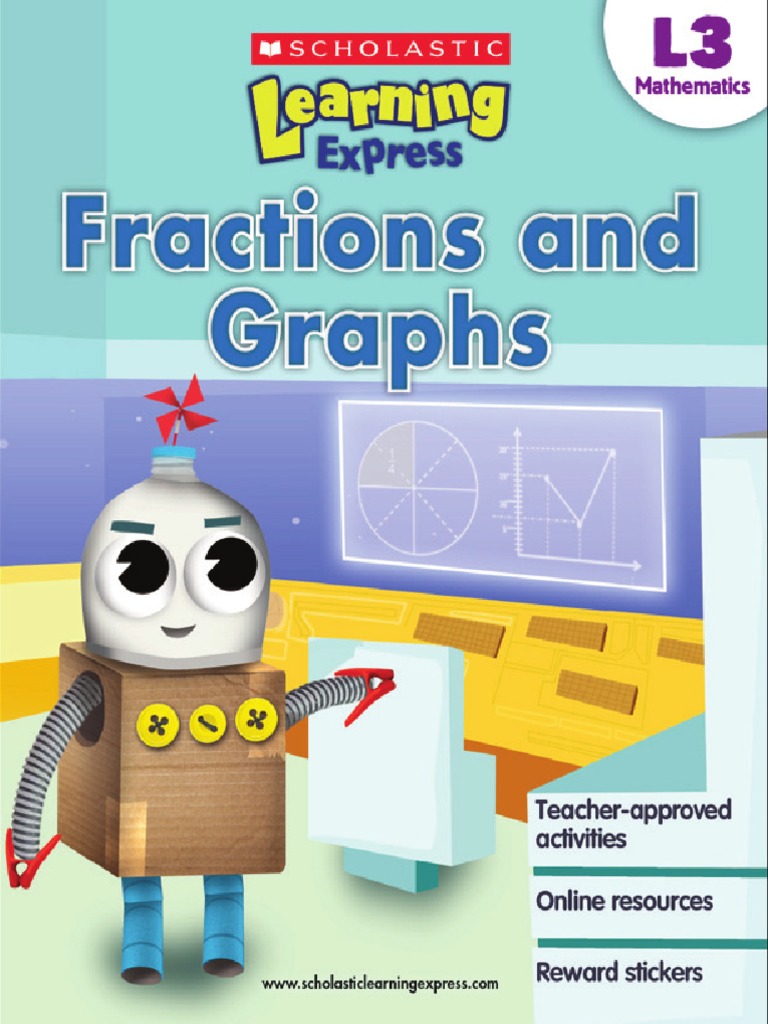Scholastic-Fractions & Graphs L3 PDF | PDF | Fraction (Mathematics ...