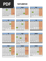 Myanmar Calendar 100years | PDF