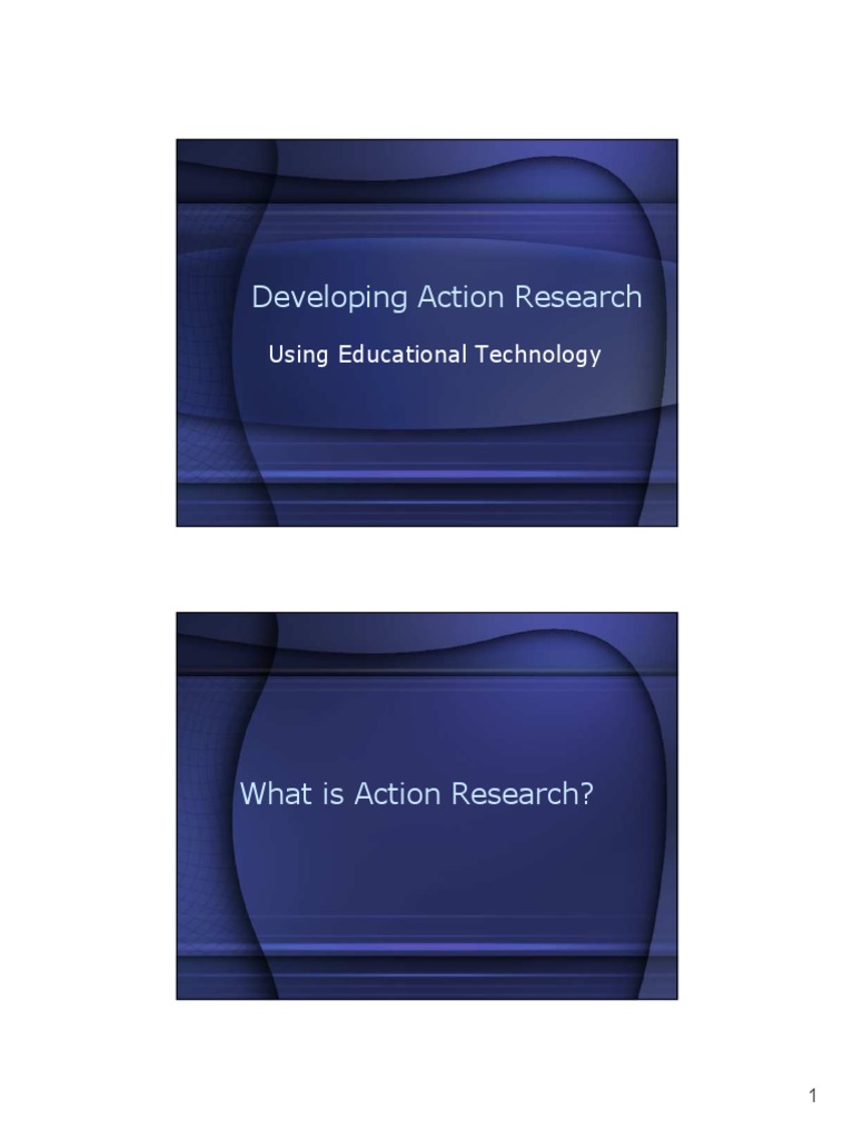 Action Research in Education Explained | PDF | Question | Action Research