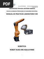 Manual de Operacion Basica Kuka PDF | PDF | Archivo de computadora | Ingeniería Informática