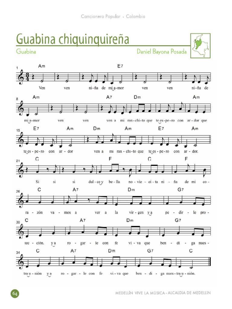 Guabina Partitura | PDF