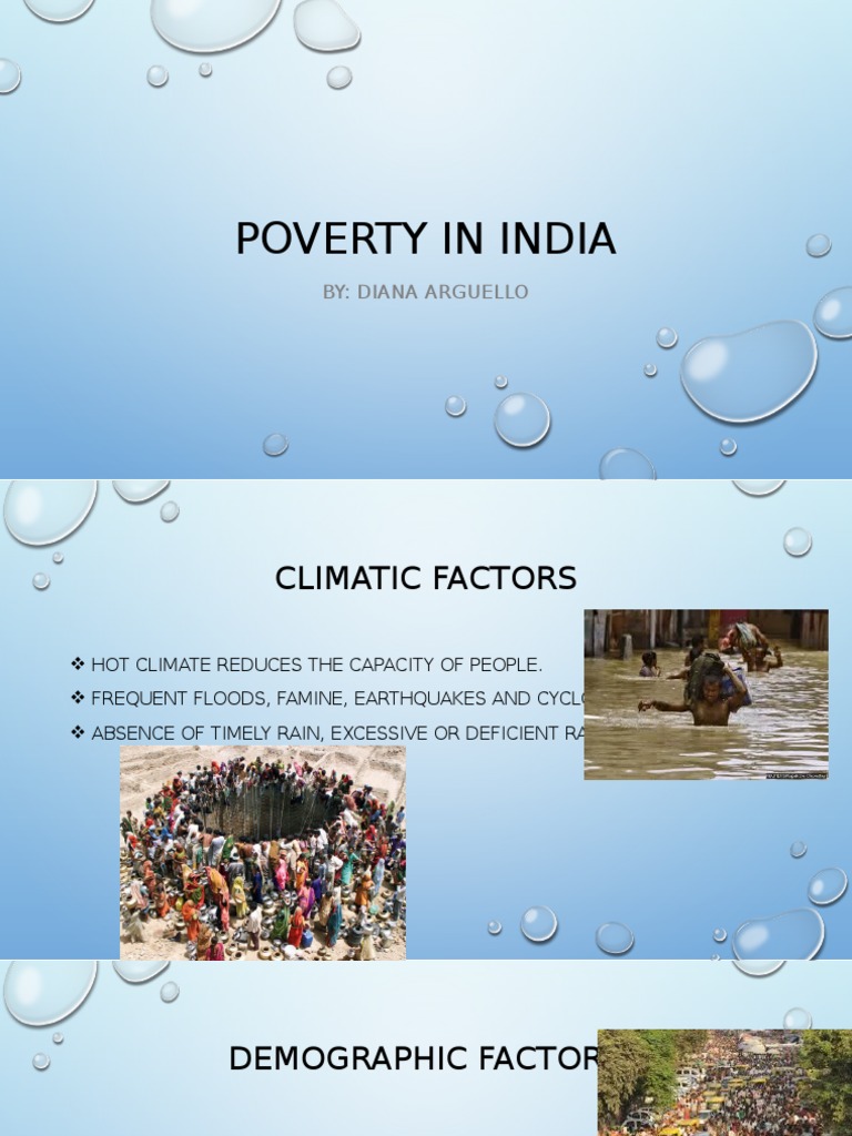 Poverty in India | PDF