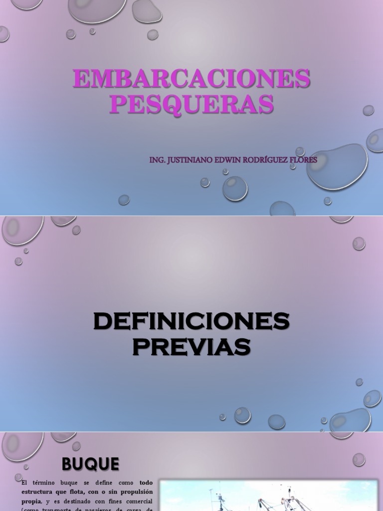Embarcaciones Pesqueras 1 PDF | Descargar gratis PDF | Buques | Barcos