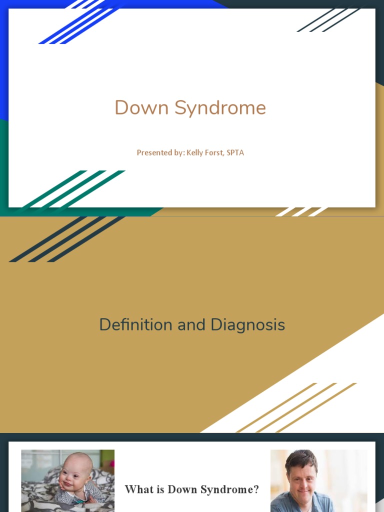 Down Syndrome Presentation | PDF | Down Syndrome | Congenital Heart Defect