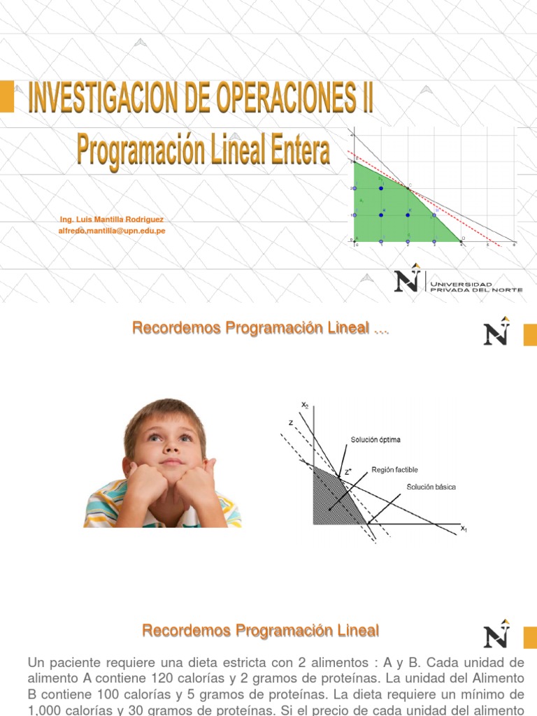 Modelos de Programación Entera Aplicados | PDF | Programación lineal ...