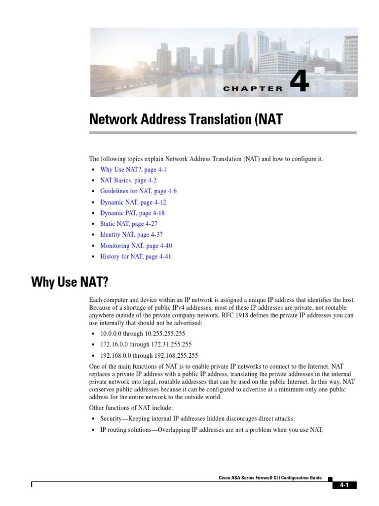 Nat Basics PDF | PDF | Ip Address | I Pv6