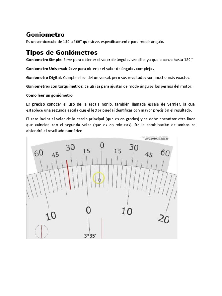 Goniometro Pdf Goniometro Pdf | MercadoLibre 📦