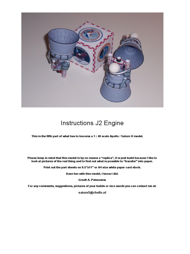 J2 Engine Instructions | PDF | Nature
