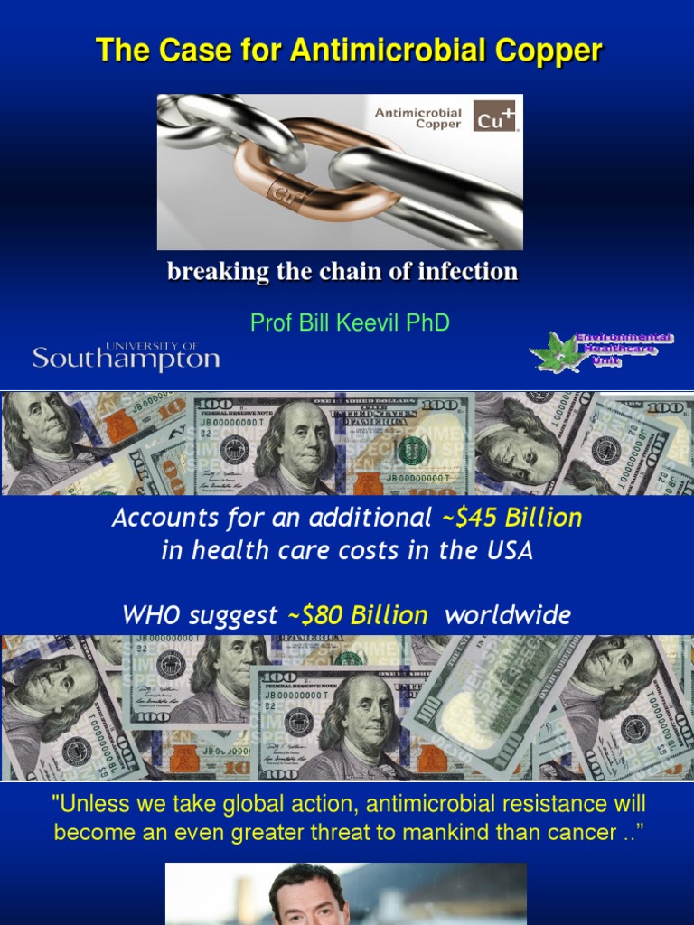 Antimicrobial Copper: Infection Control Benefits | PDF | Beta Lactamase ...