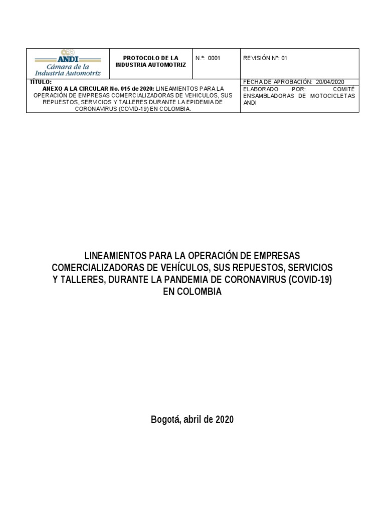 Protocolo Bioseguridad Motos | PDF | Lavado de manos | Residuos