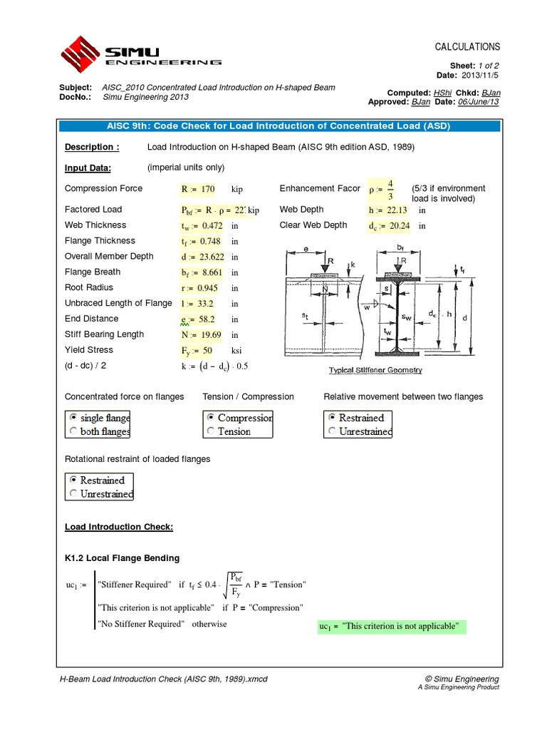 AISC - Local Check PDF | PDF | Materials Science | Chemical Product ...