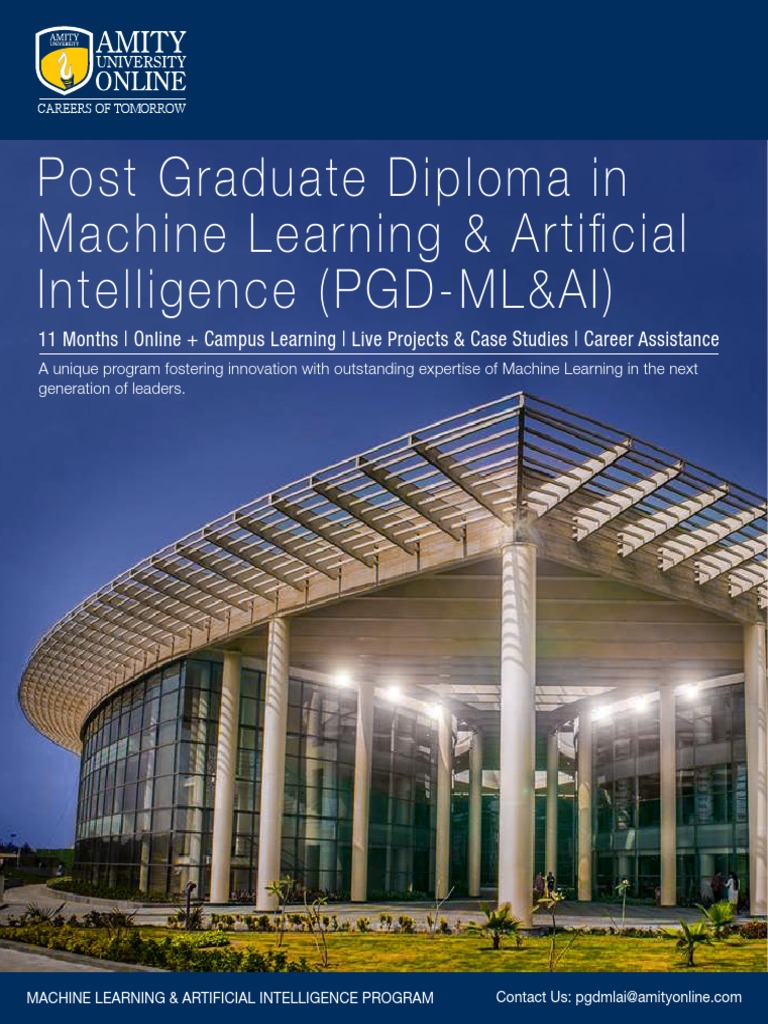 Post Graduate Diploma in Machine Learning & Artificial Intelligence (PGD-ML&AI) | PDF ...