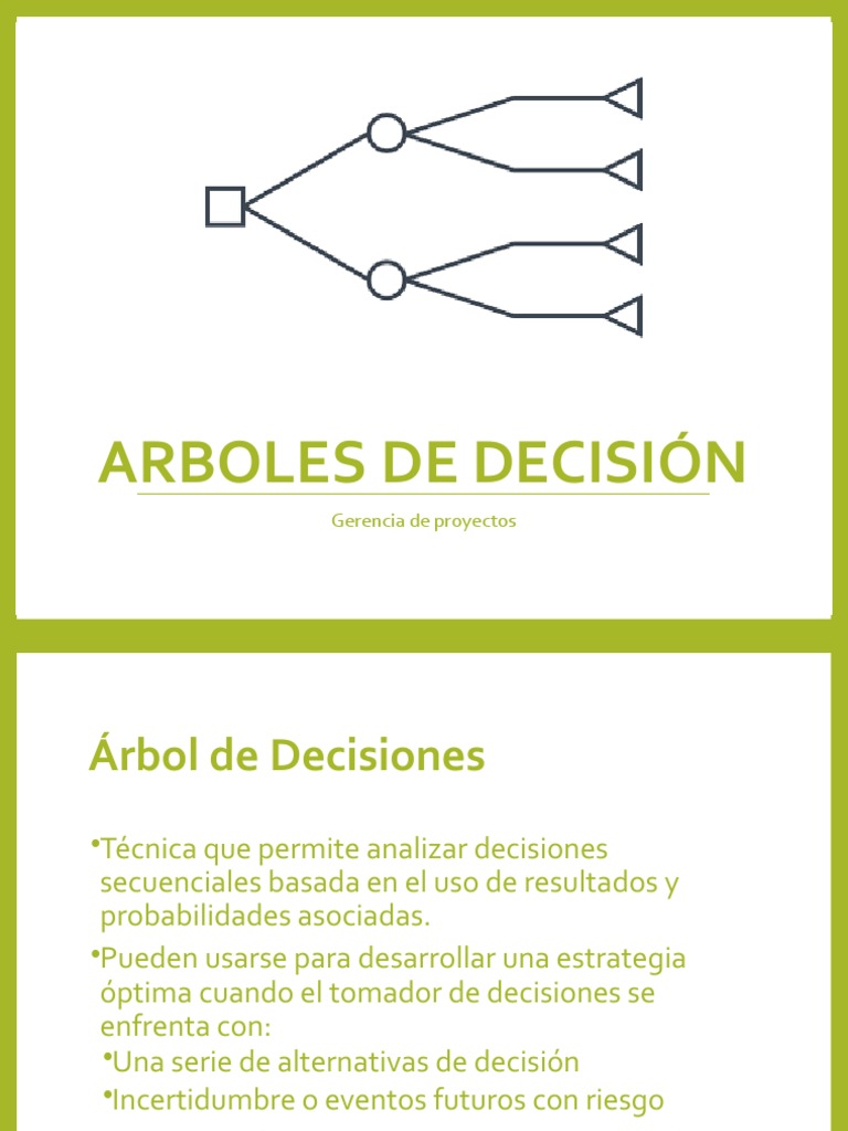 Arbol de Decisiones | PDF | Toma de decisiones | Cognición