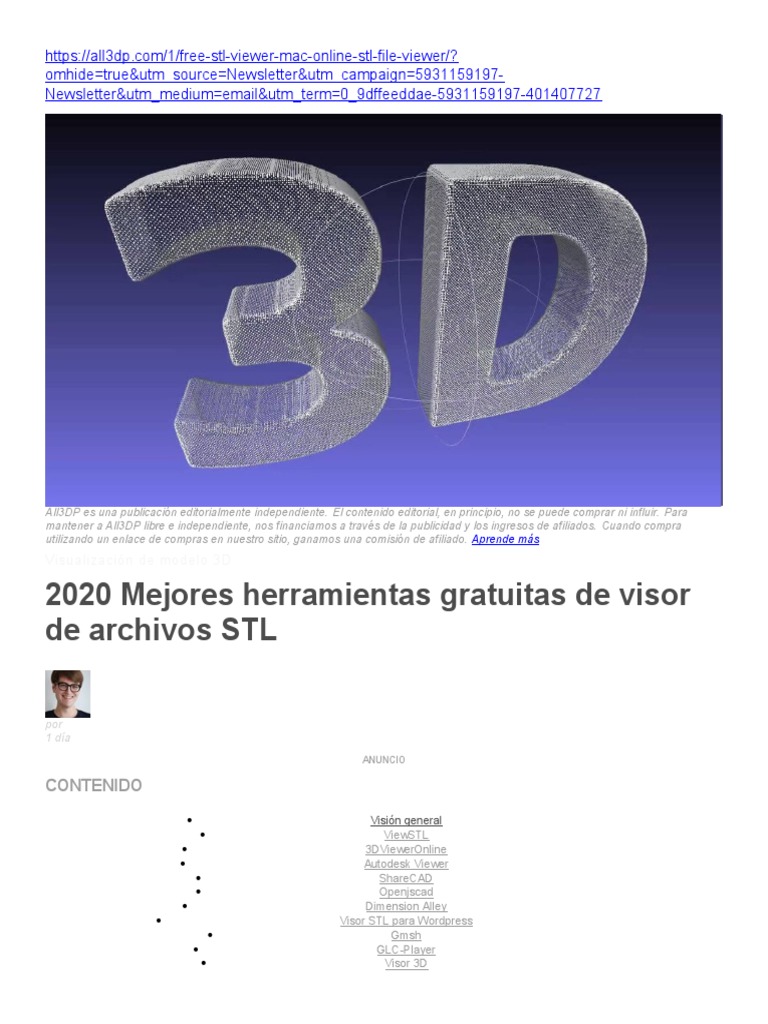 Visualizadores STL - 2020 | PDF | Impresión 3d | Android (sistema ...