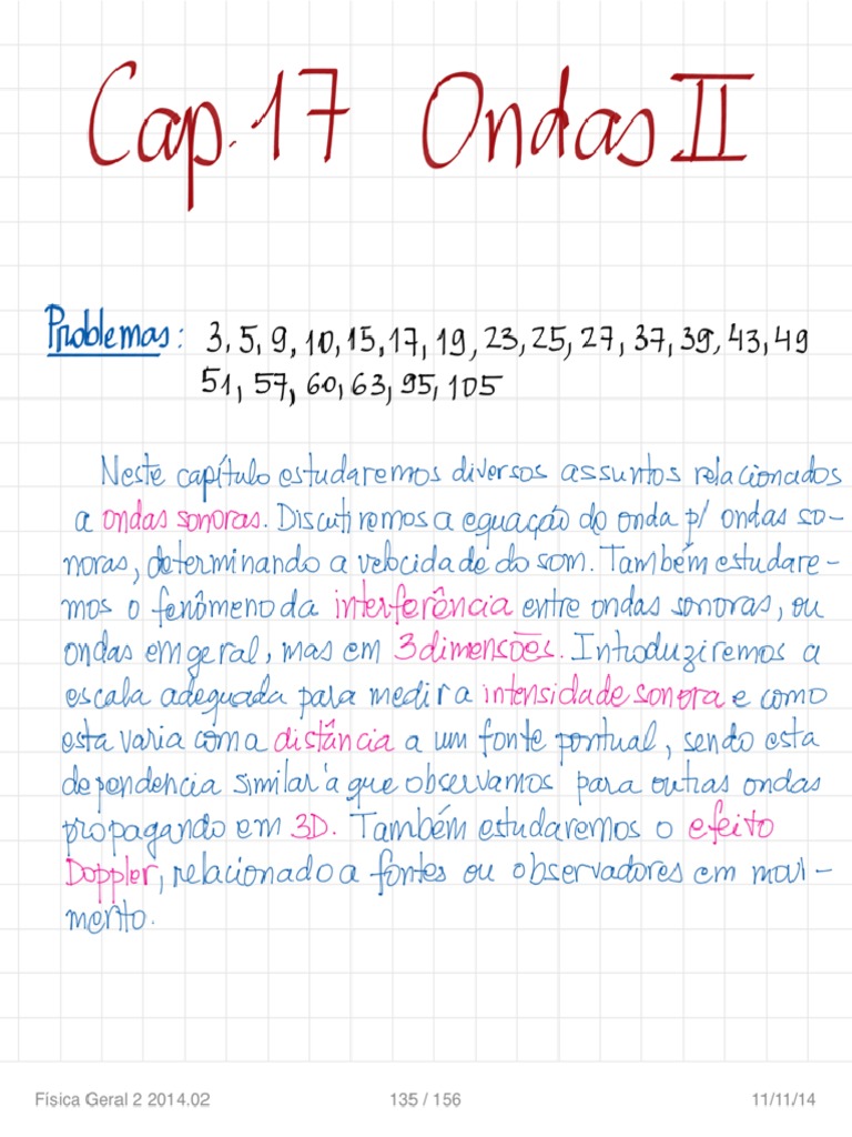 Resumo Do Capítulo 17 - Física 2 - Halliday | PDF