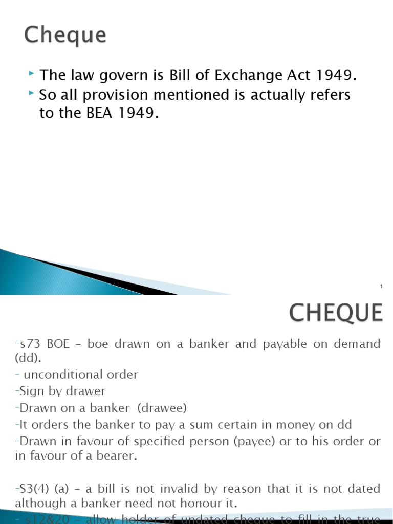 CHEQUEmaster Class | PDF | Cheque | Payments