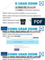 Acceso A ZOOM - CANVAS | PDF