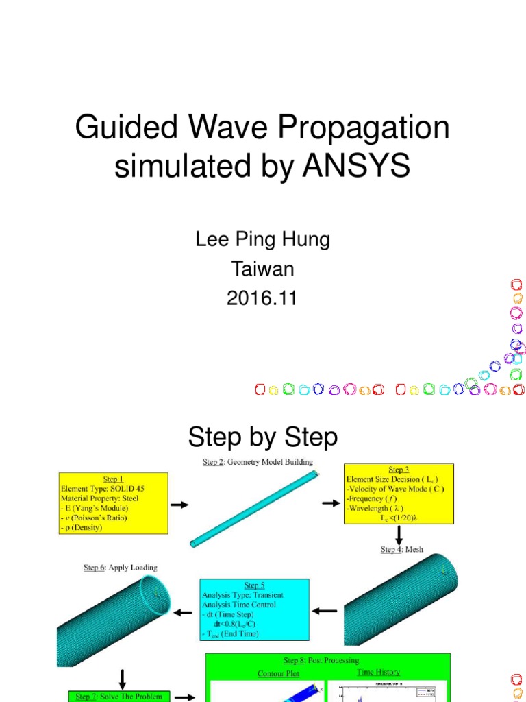 Guided Wave Analysis in ANSYS | PDF | Waves | Mechanics