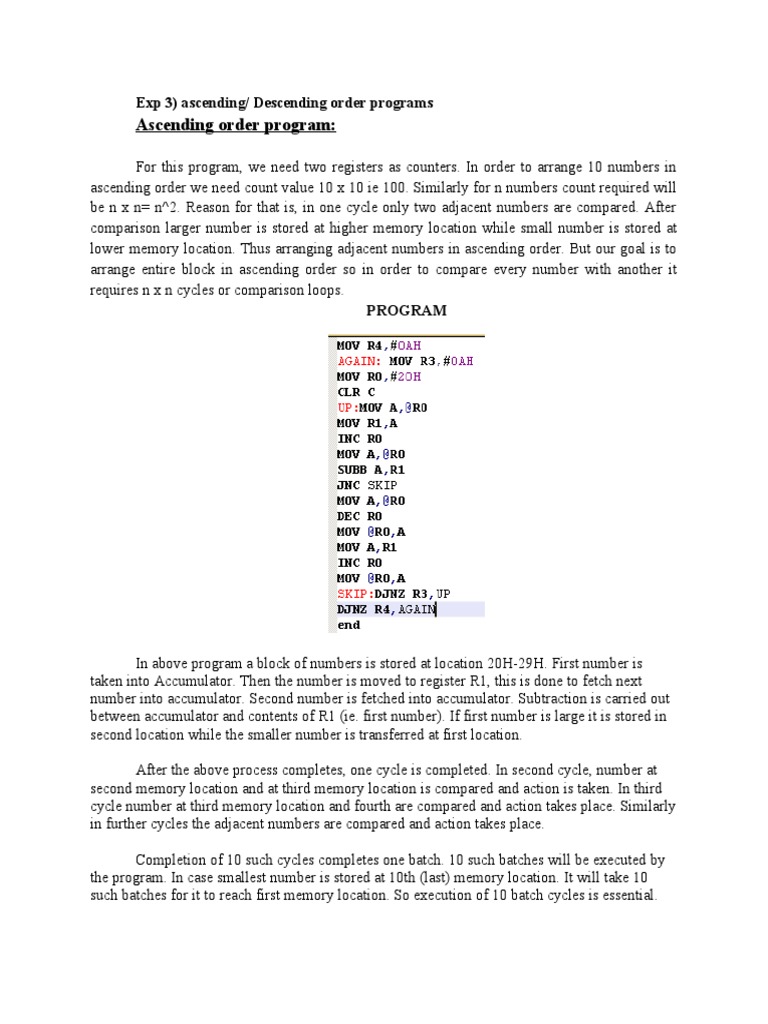 8051 Keil Programs For r16 MPMC LAB | PDF | Memory | Electronics