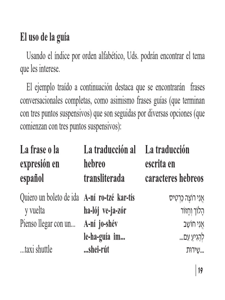 Guia de Conversaci N PDF | PDF