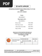 Dokumen SRS (Template) | PDF