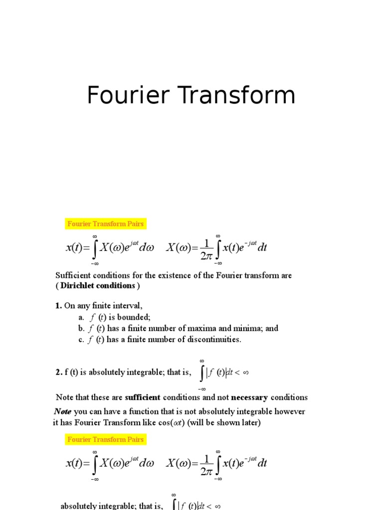 Fourier Transform | PDF | Convolution | Mathematical Analysis