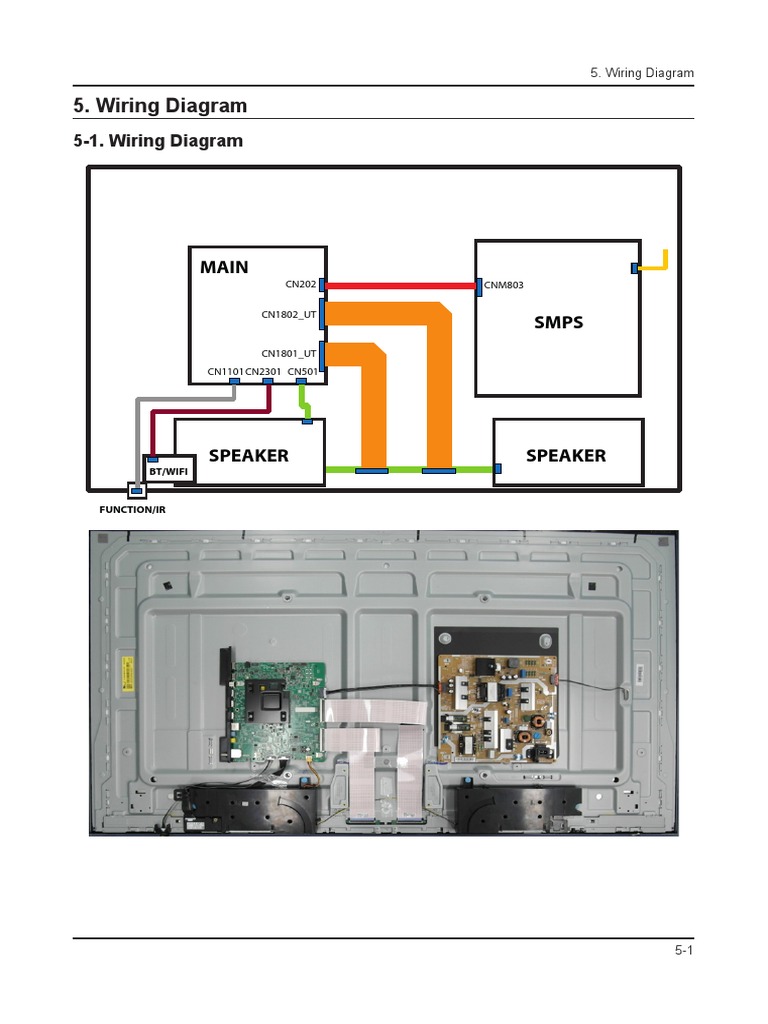 5-1. Wiring Diagram | PDF | Hdmi | Electrical Components