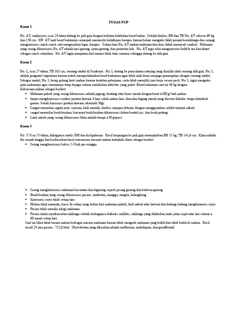 Contoh Kasus NCP | PDF