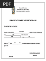 Recommendation-Letter-to-Parish-Priest Sample | PDF