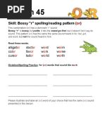 Lesson 49 Variant Vowel Pattern (Aw, Au, Al, All) | PDF | Linguistics ...